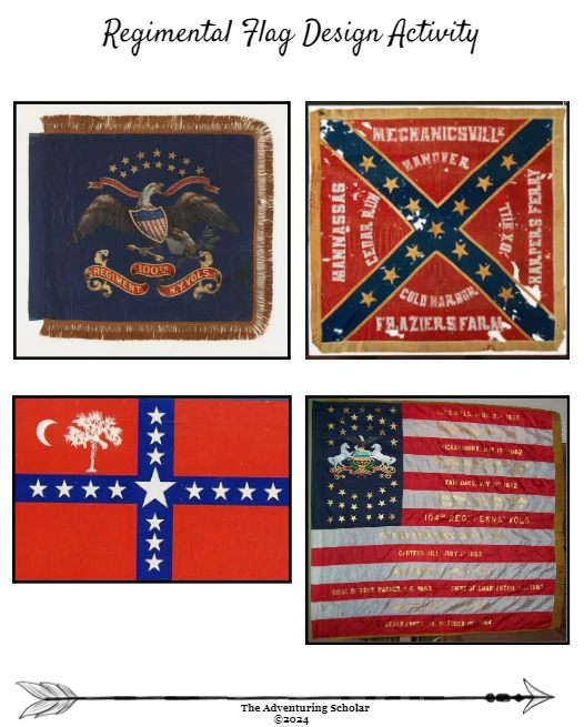Regimental Flag Design Activity: American Civil War - Curriculum Square